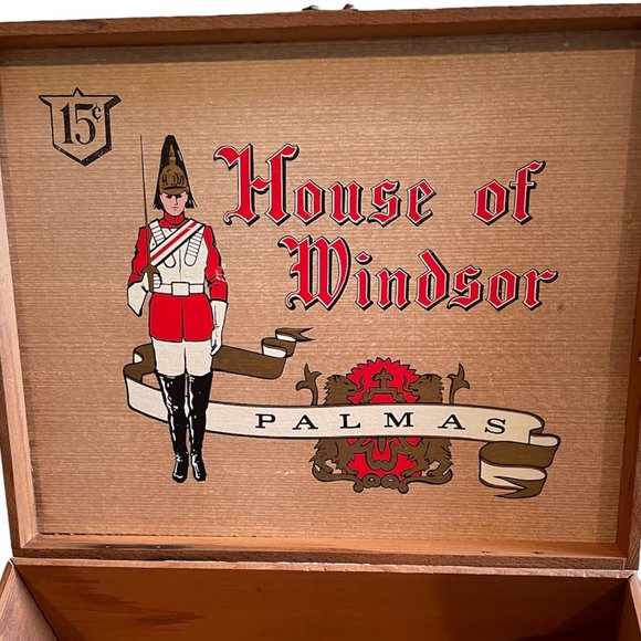 Other | Vintage House Of Windsor Palmas Wood Cigar Box | Poshmark